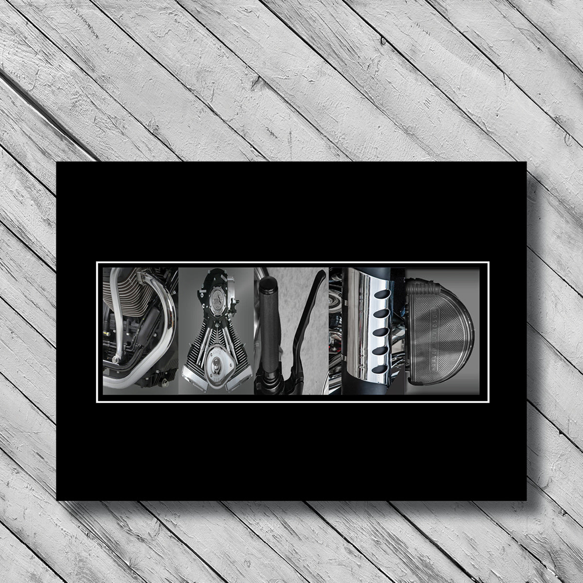 Motorcycle Letter Art – Studio E Gifts