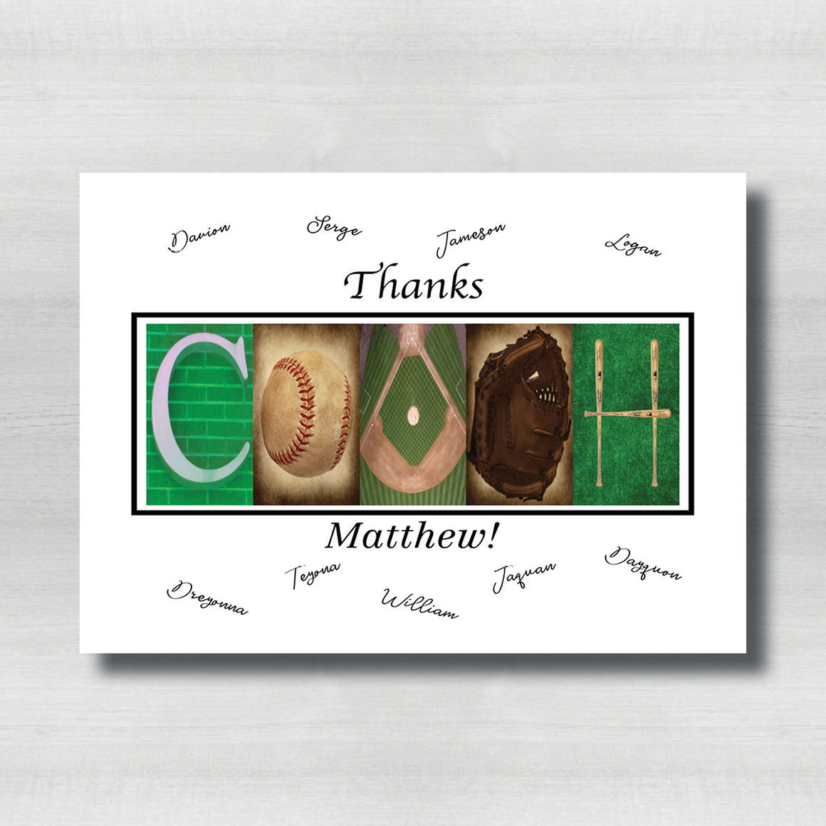 Letter Art ~ Wedding Signs ~ Coaches Gifts ~ Home Decor – Studio E Gifts