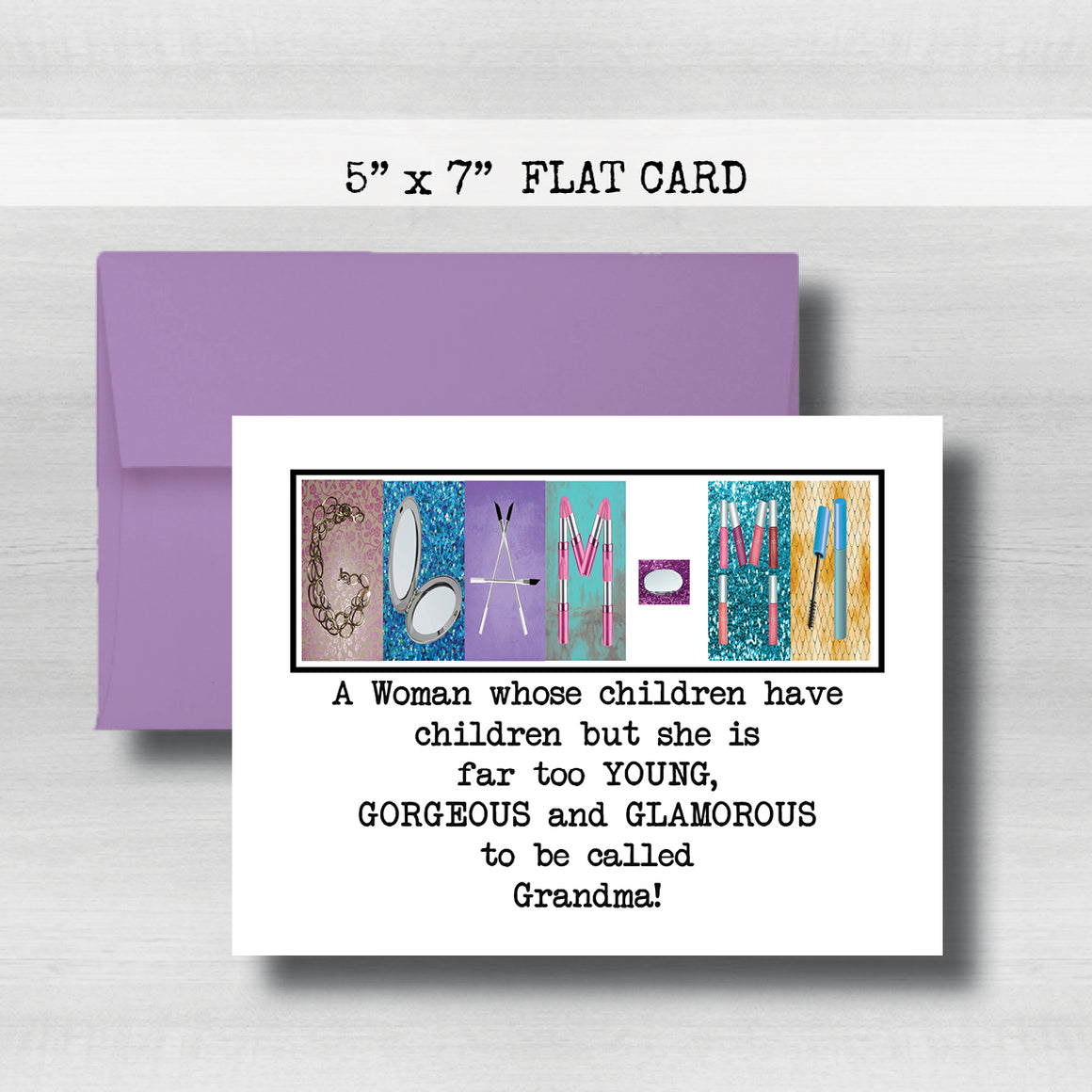 Glam-ma Cards -Happy Mother's Day Card~ Cards ~ Flat Cards – Studio E Gifts