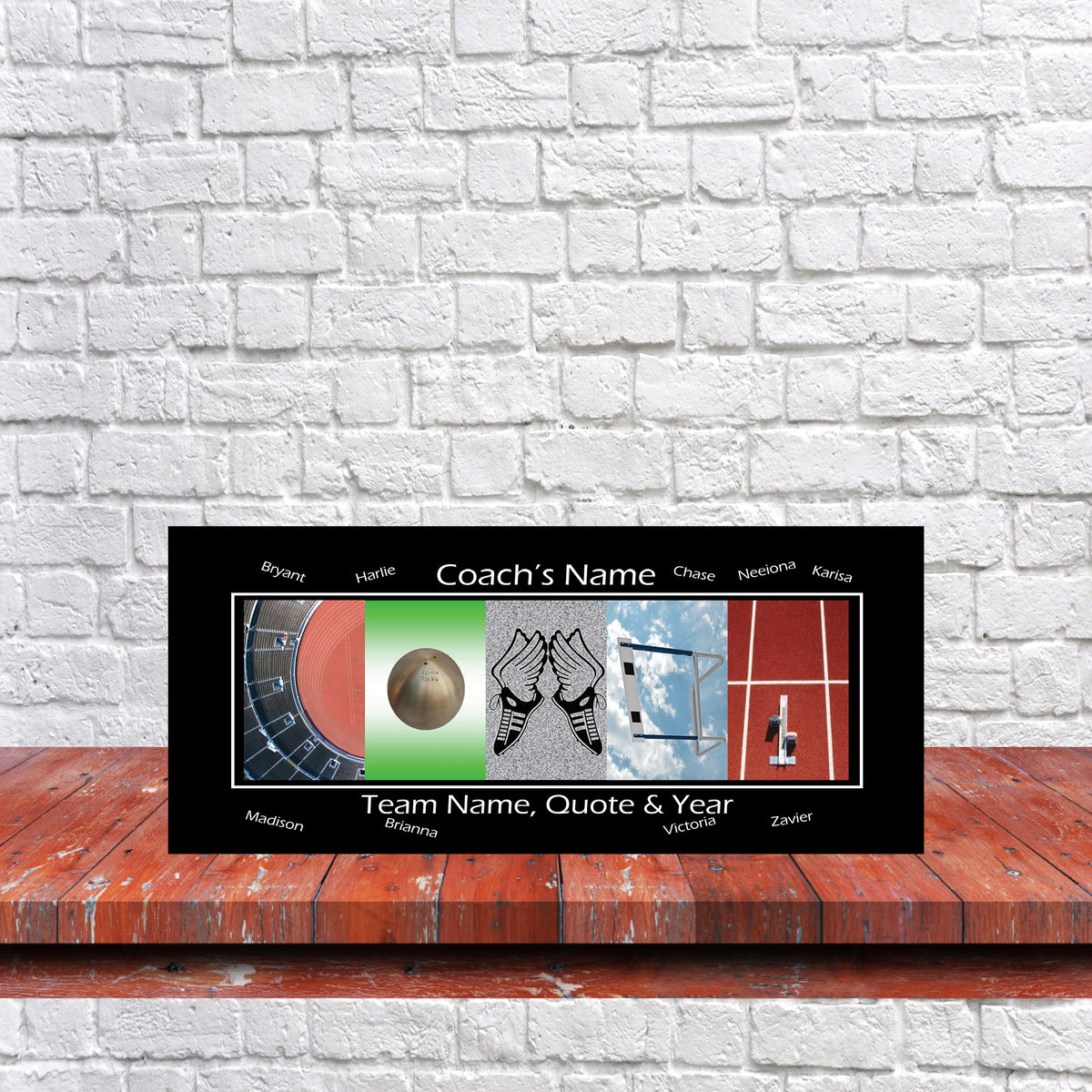 Track Coach Team Black Background – Studio E Gifts