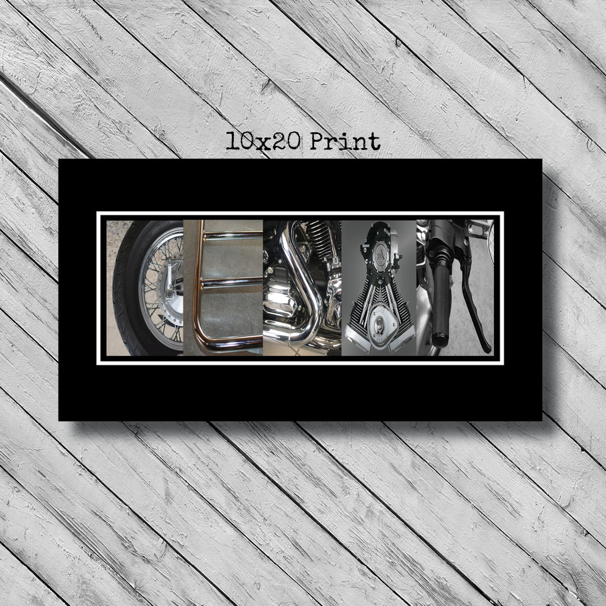 Motorcycle Letter Art – Studio E Gifts